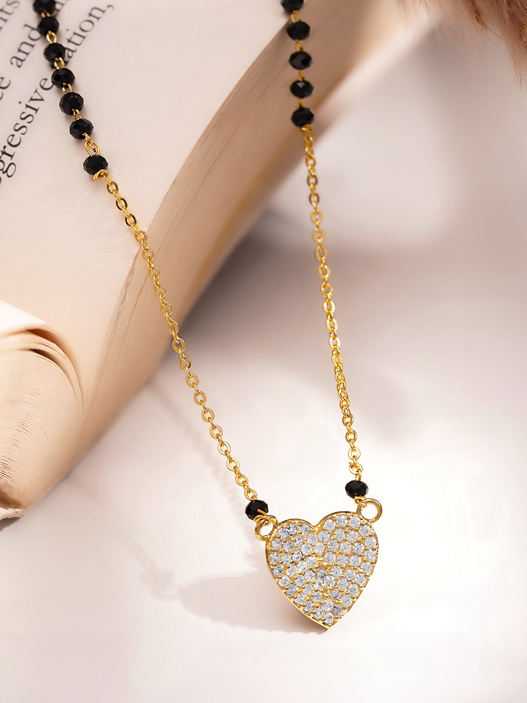 Love Symbol Heart Mangalsutra – Rubans
